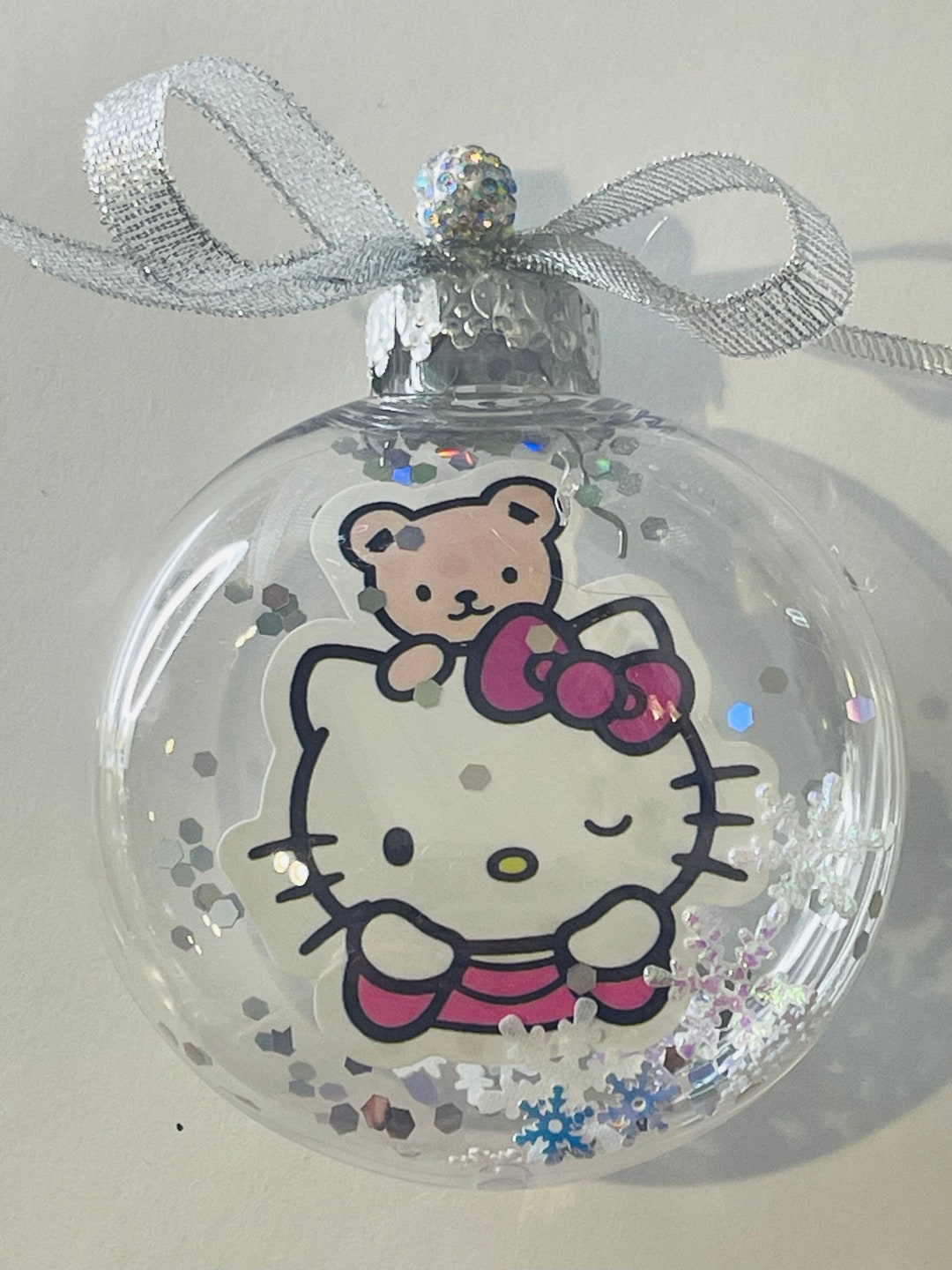 Hello Kitty Disc Ornament - Etsy