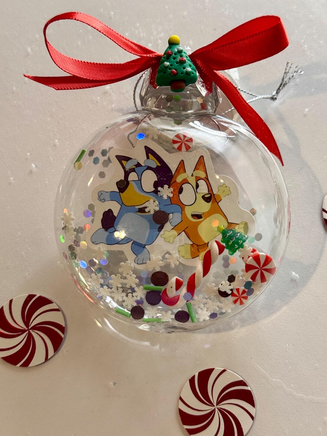 Bluey Christmas Ornament - Etsy