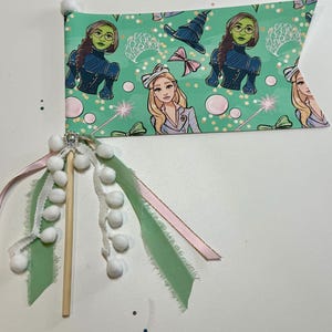 Wicked Movie Pennant Flag, Wicked Party Decor, Room Decor, Elphaba ...