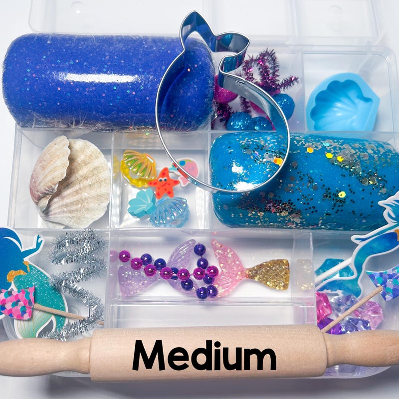 Play Dough Mermaid Kit - Etsy