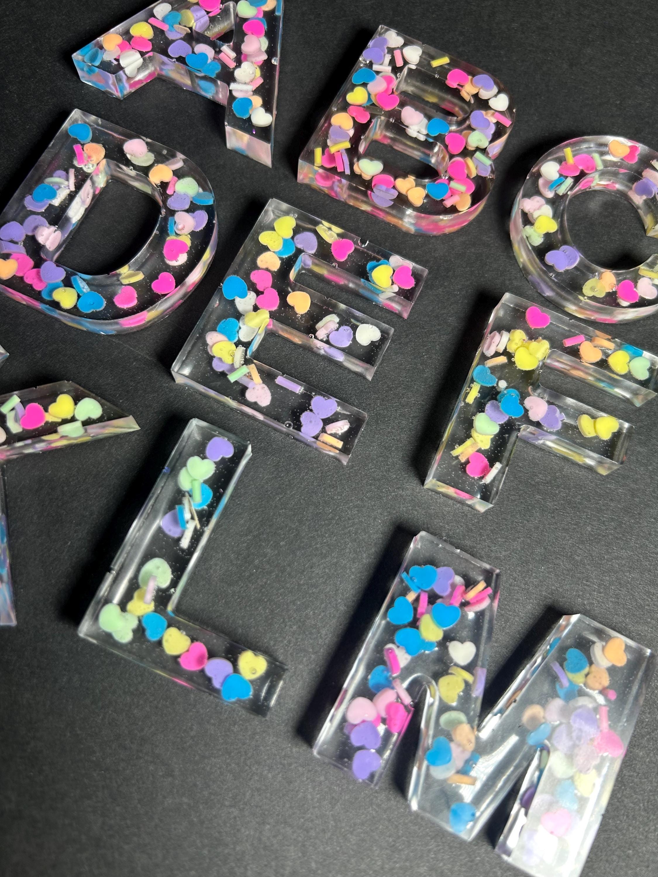 Custom Resin Name Set, Resin Name Set, Custom Name Toy, Custom Name Set ...