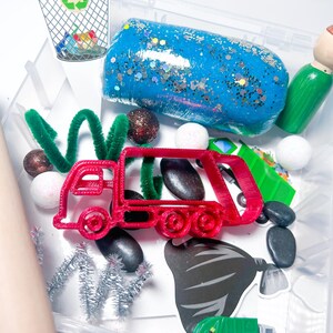 Garbage Truck Play Dough Kit, Trash Truck Play Dough Kit, Garbage Truck ...