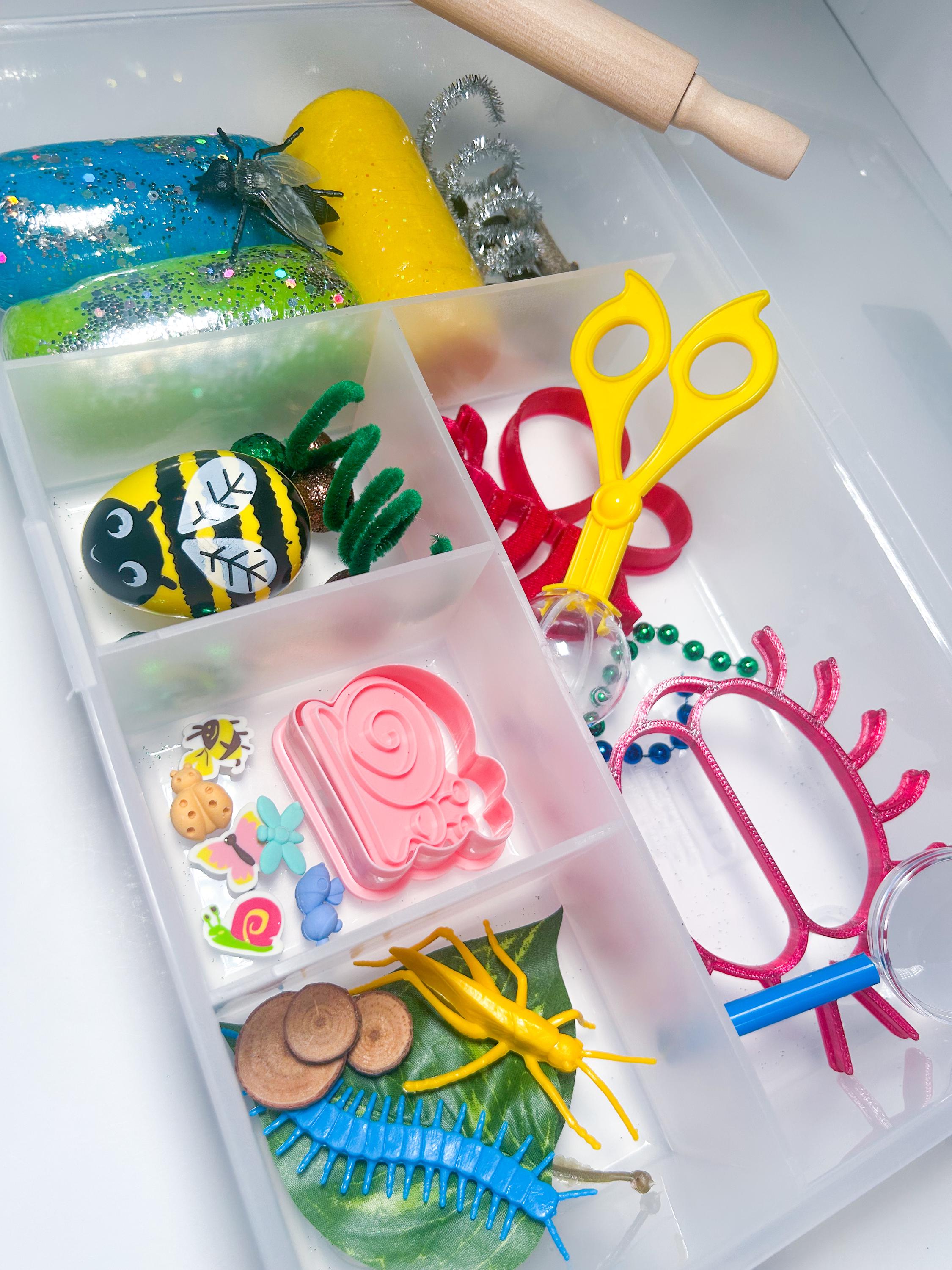 Bug Play Dough Kit, Bug Play Dough, Bug Sensory Kit, Bug Sensory ...