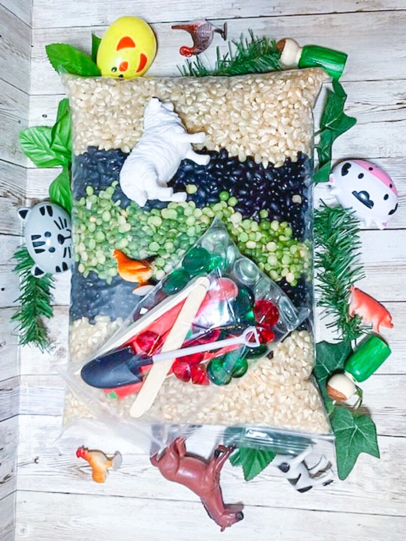 Dino Dig Sensory Bin Dinosaur Sensory Bin Dinosaur Dig - Etsy