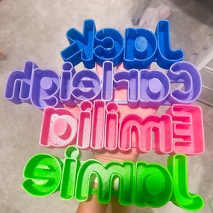 Personalized Beach Toy, Custom Sand Mold, Name Sand Mold, Custom Sand ...