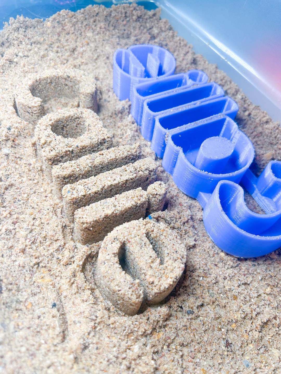 Personalized Beach Toy, Custom Sand Mold, Name Sand Mold, Custom Sand ...