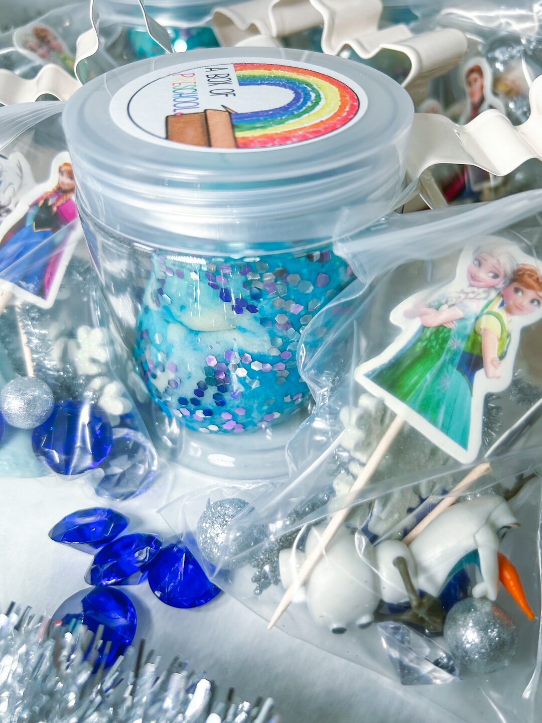 Play Dough Party Favors, Kid Party Favor, Birthday Party Favor, Holiday ...