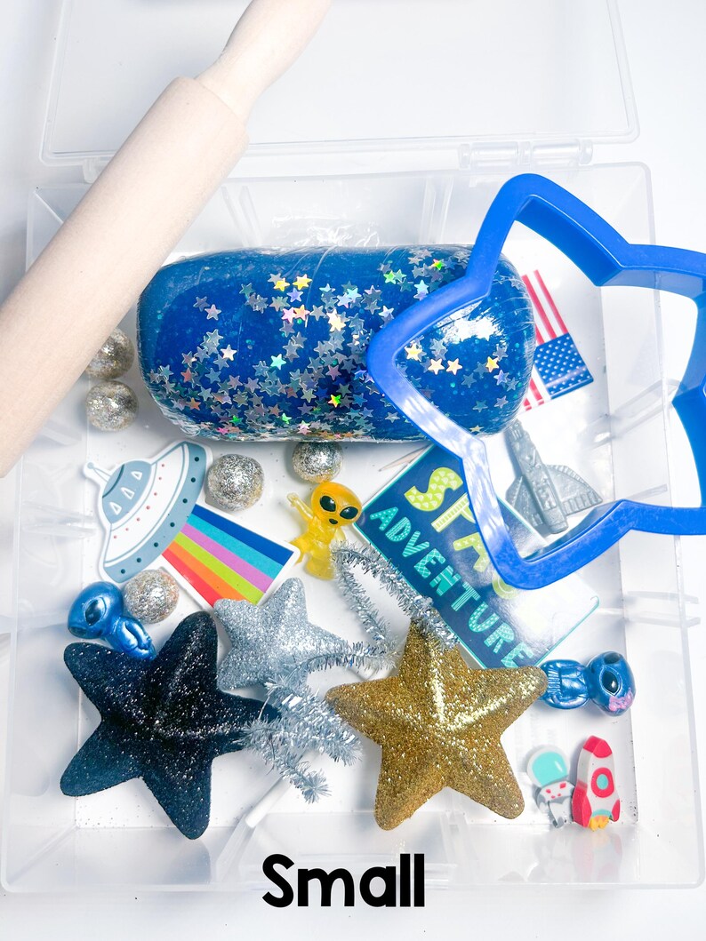 Outer Space Sensory Bin, Outer Space Play Dough, Outer Space Playdough ...