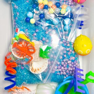 Mermaid Sensory Bin, Ocean Sensory Bin, Sensory Bin, Under the Sea ...