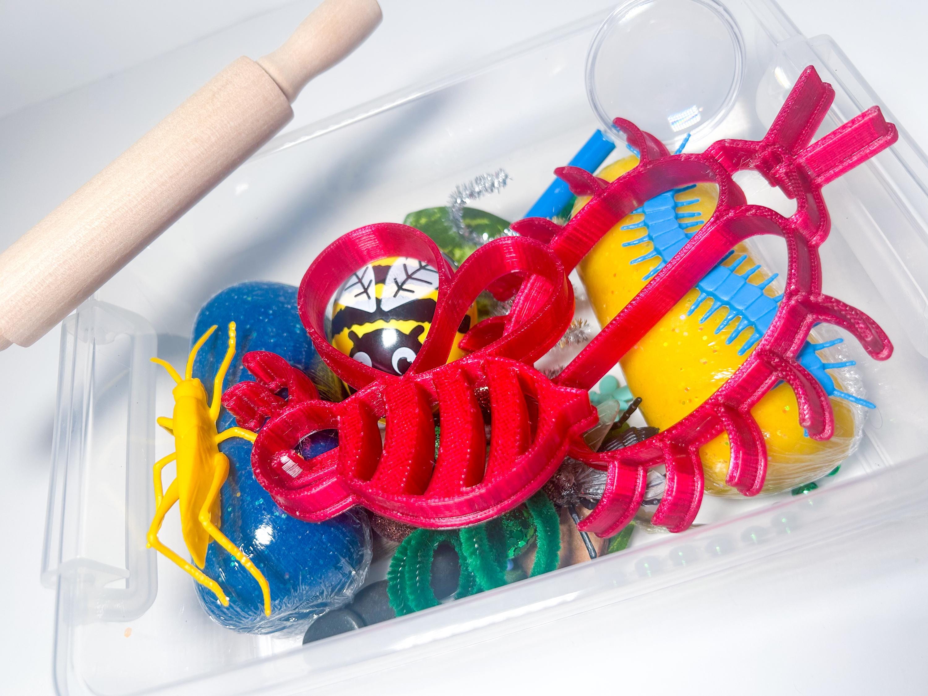 Bug Play Dough Kit, Bug Play Dough, Bug Sensory Kit, Bug Sensory ...