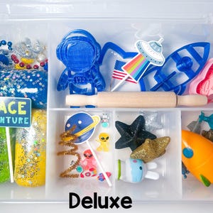 Outer Space Sensory Bin, Outer Space Play Dough, Outer Space Playdough ...