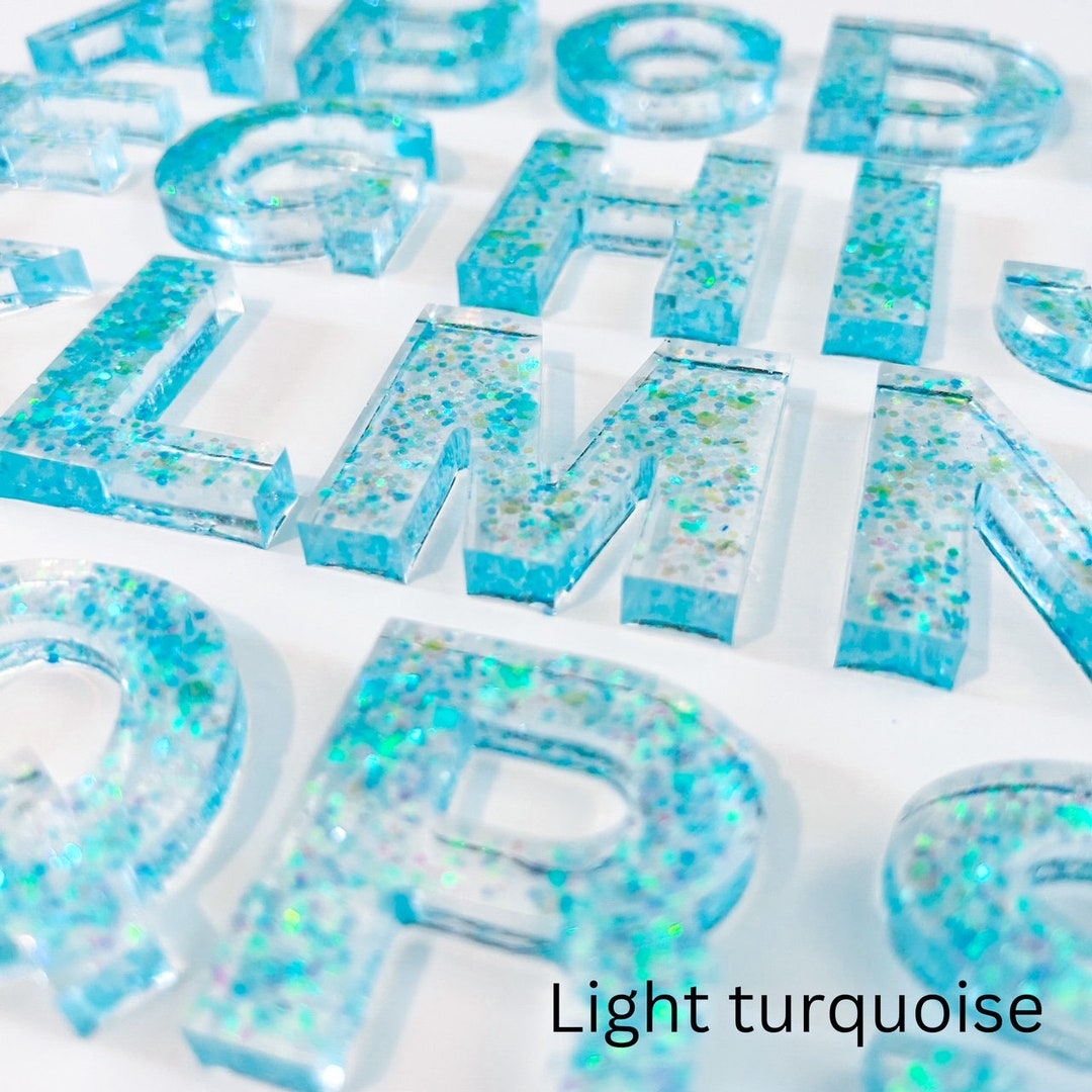 Resin Alphabet Letters, Resin Letters, Resin Numbers, Alphabet Letters ...