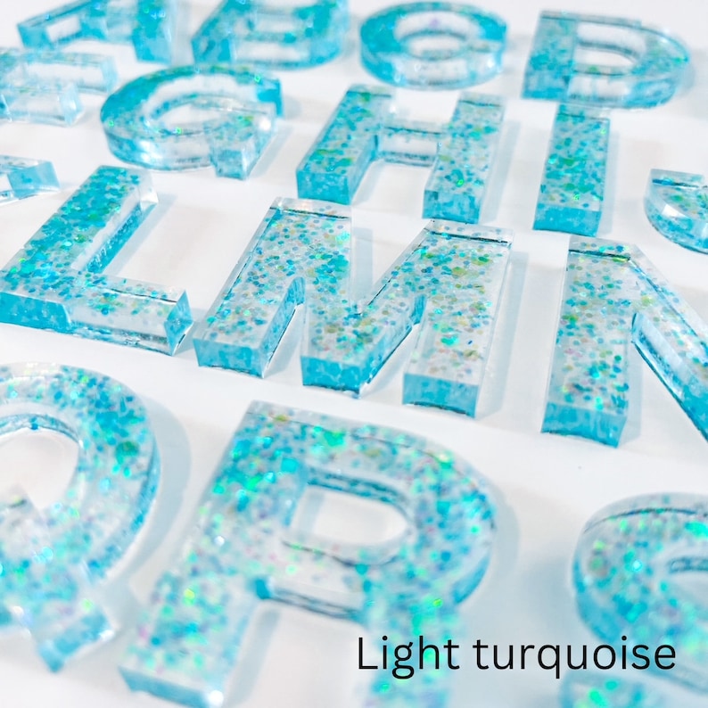 Resin Alphabet Letters, Resin Letters, Resin Numbers, Alphabet Letters ...