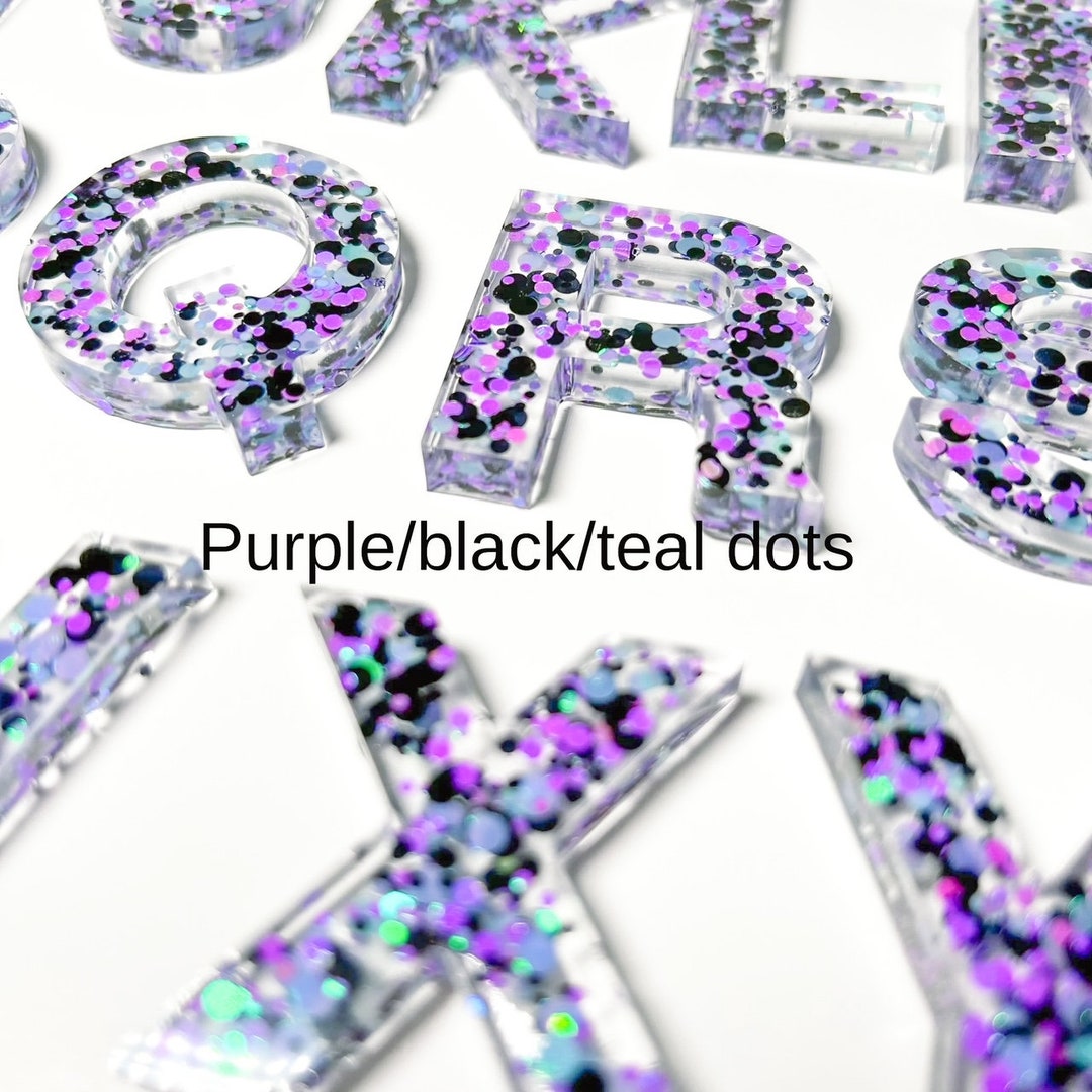 Resin Alphabet Letters, Resin Letters, Resin Numbers, Alphabet Letters ...