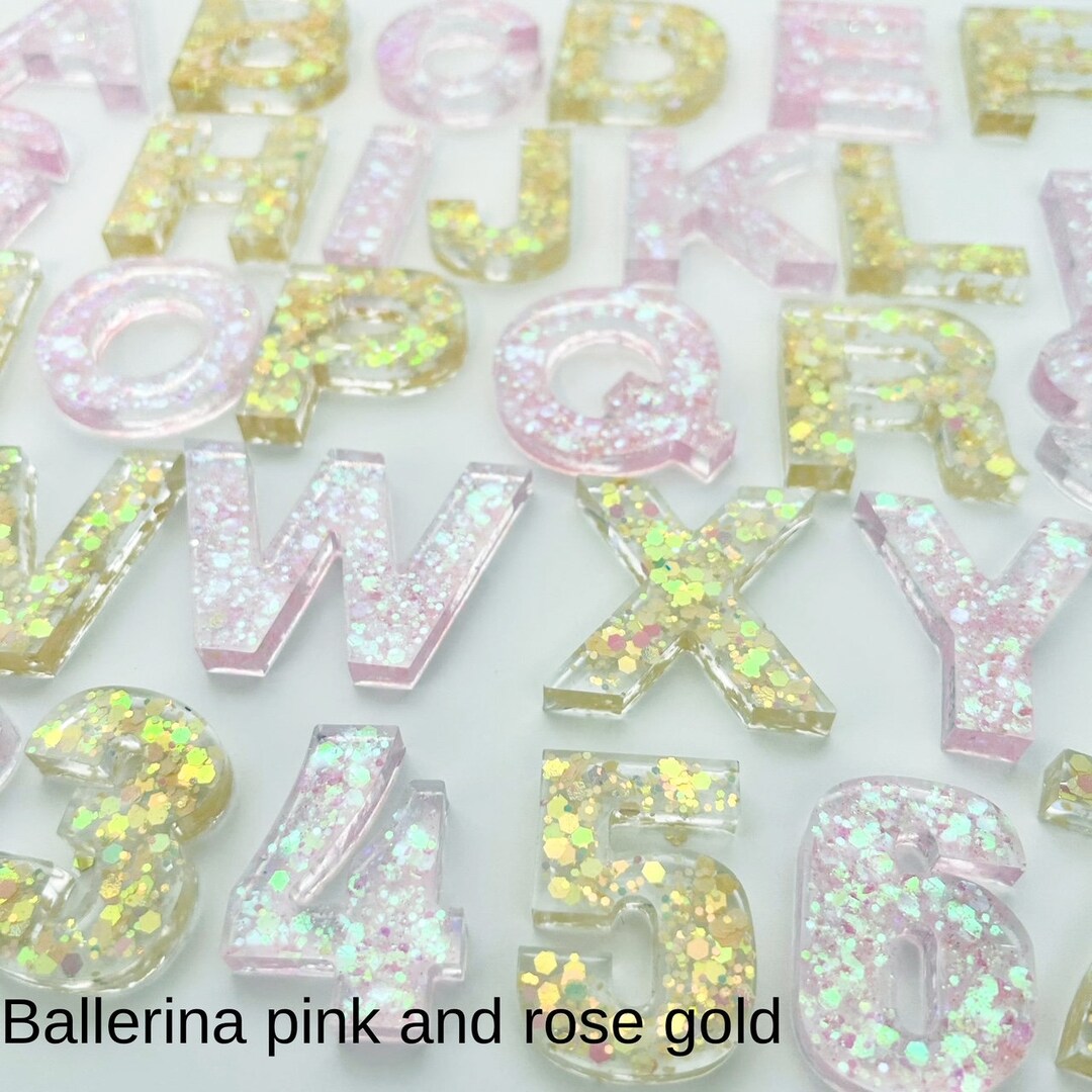 Resin Alphabet Letters, Resin Letters, Resin Numbers, Alphabet Letters ...