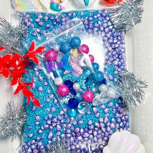 Mermaid Sensory Bin, Ocean Sensory Bin, Sensory Bin, Under the Sea ...
