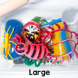 Bug Play Dough Kit, Bug Play Dough, Bug Sensory Kit, Bug Sensory ...