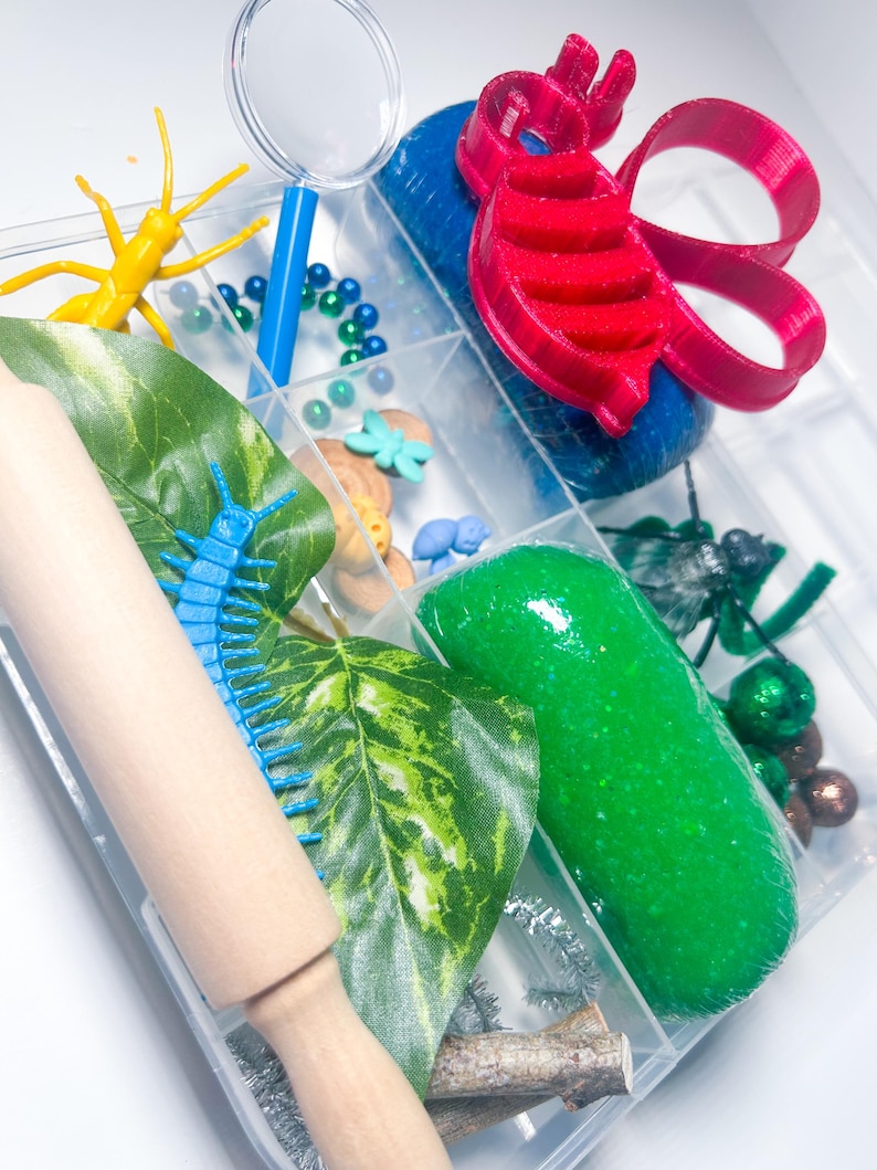 Bug Play Dough Kit, Bug Play Dough, Bug Sensory Kit, Bug Sensory ...