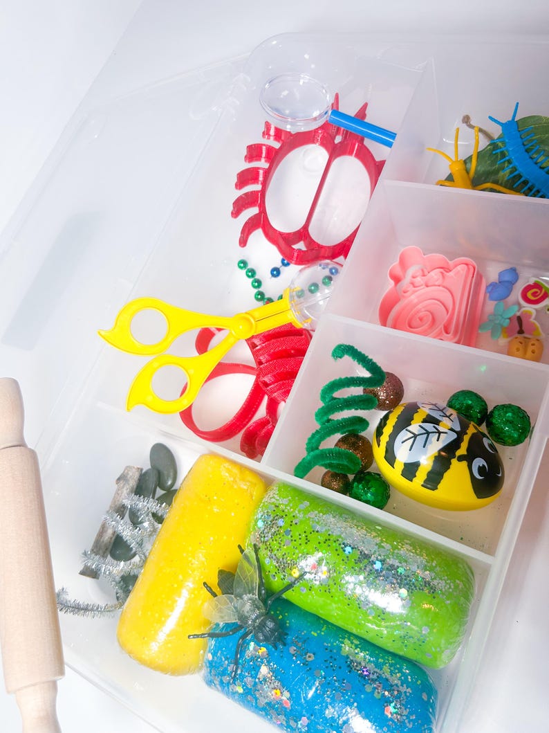 Bug Play Dough Kit, Bug Play Dough, Bug Sensory Kit, Bug Sensory ...