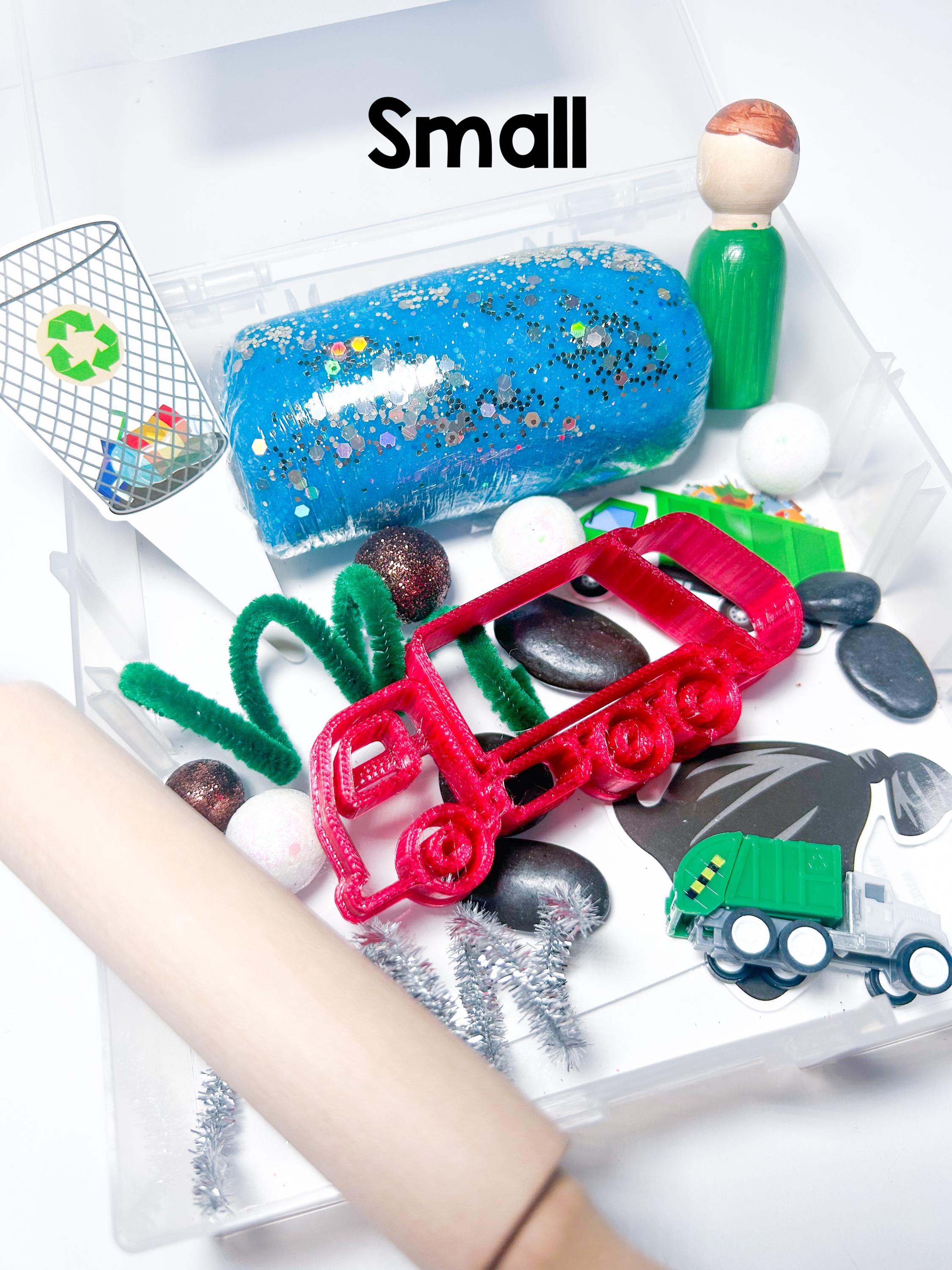 Garbage Truck Play Dough Kit, Trash Truck Play Dough Kit, Garbage Truck ...