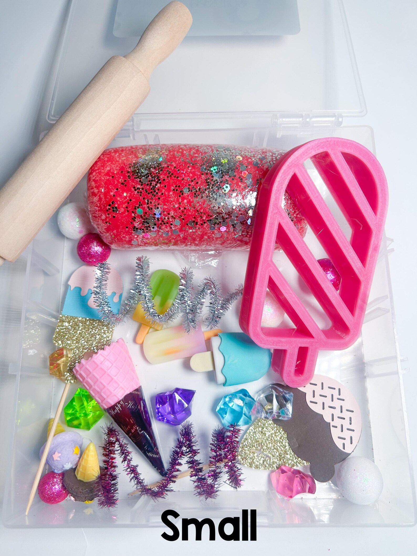 Ice Cream Play Dough Kit, Ice Cream Sensory, Ice Cream Playdoh ...