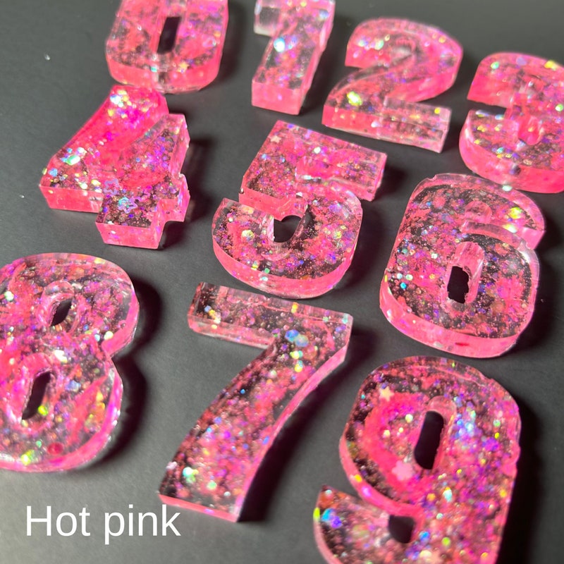 Resin Numbers - Etsy