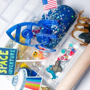 Outer Space Sensory Bin, Outer Space Play Dough, Outer Space Playdough ...