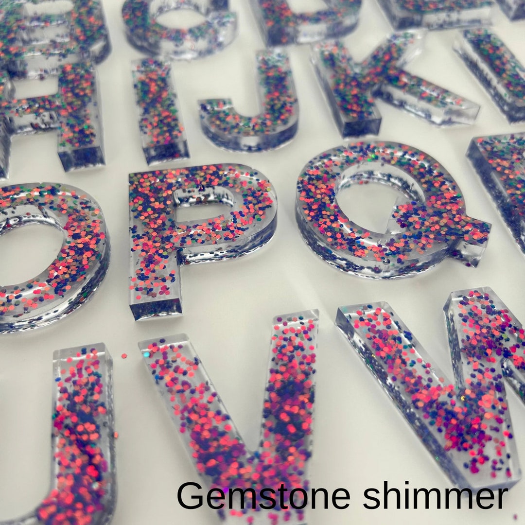 Resin Alphabet Letters, Resin Letters, Resin Numbers, Alphabet Letters ...