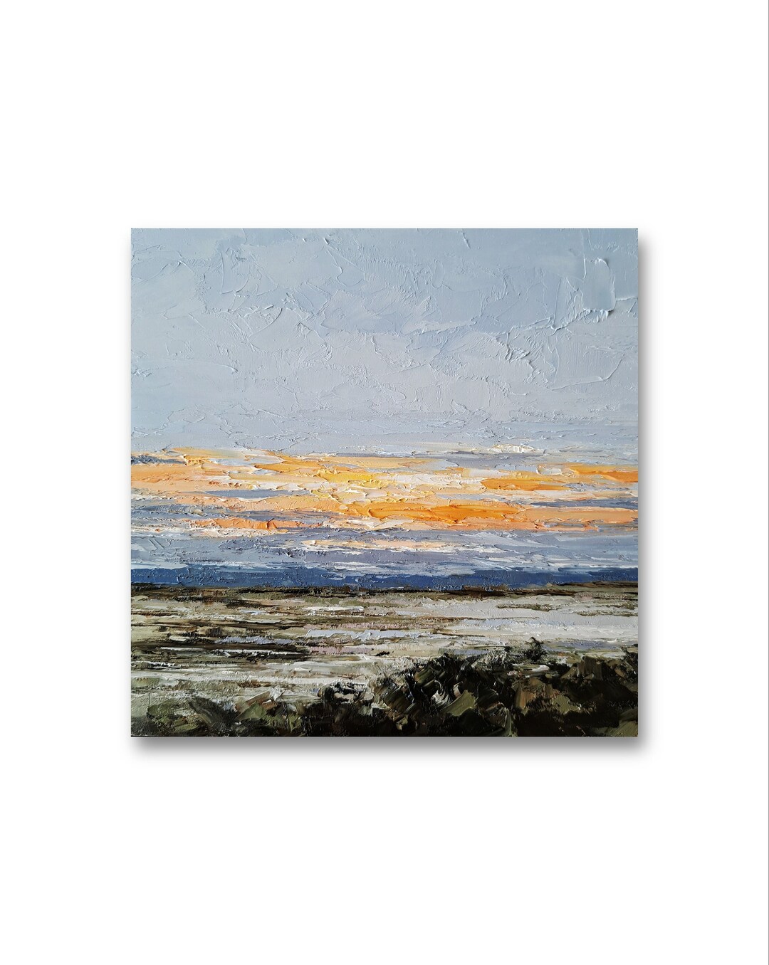 Arizona Painting Southwest Wall Art Sunset Original Painting Arizona ...