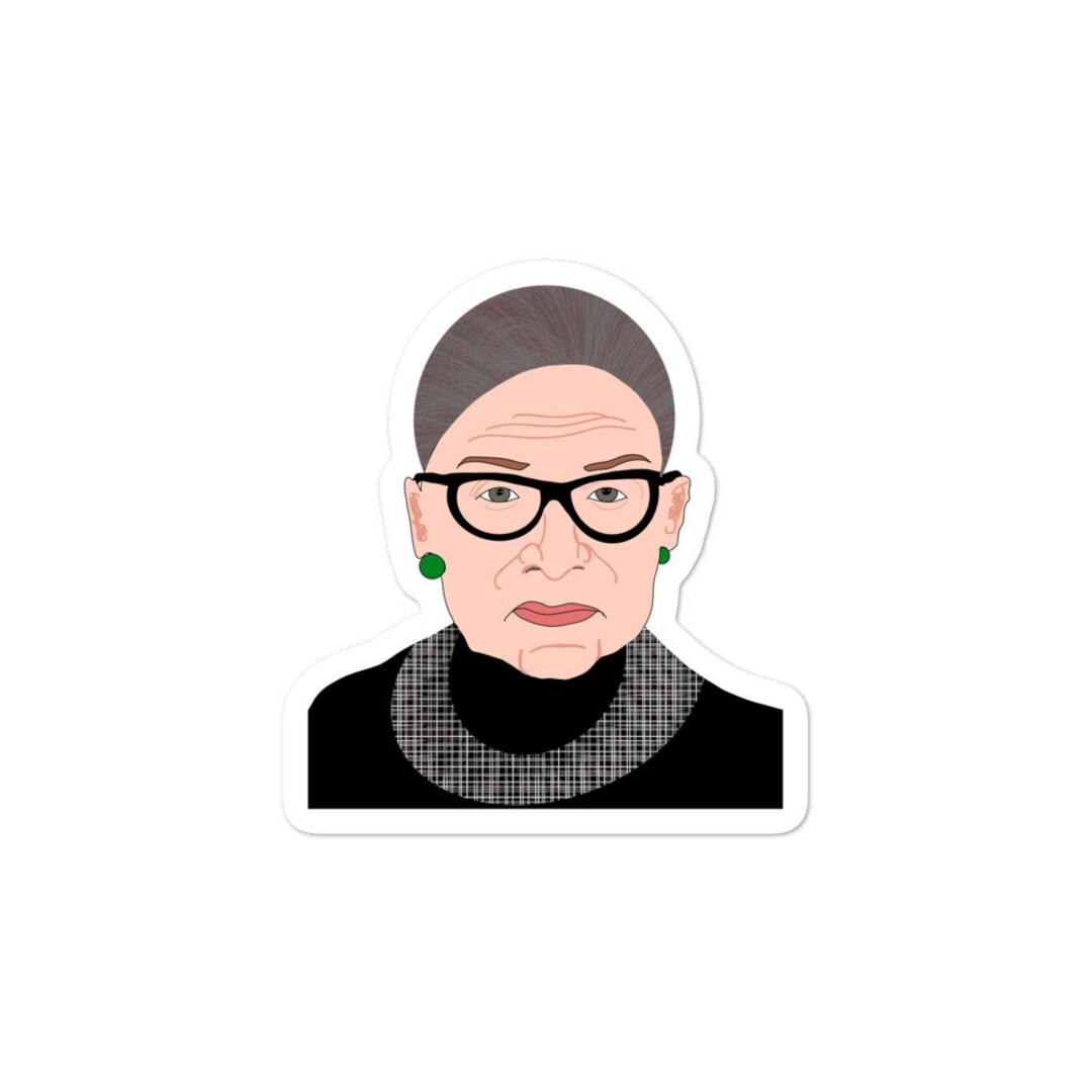 Ruth Bader Ginsberg Sticker - Etsy