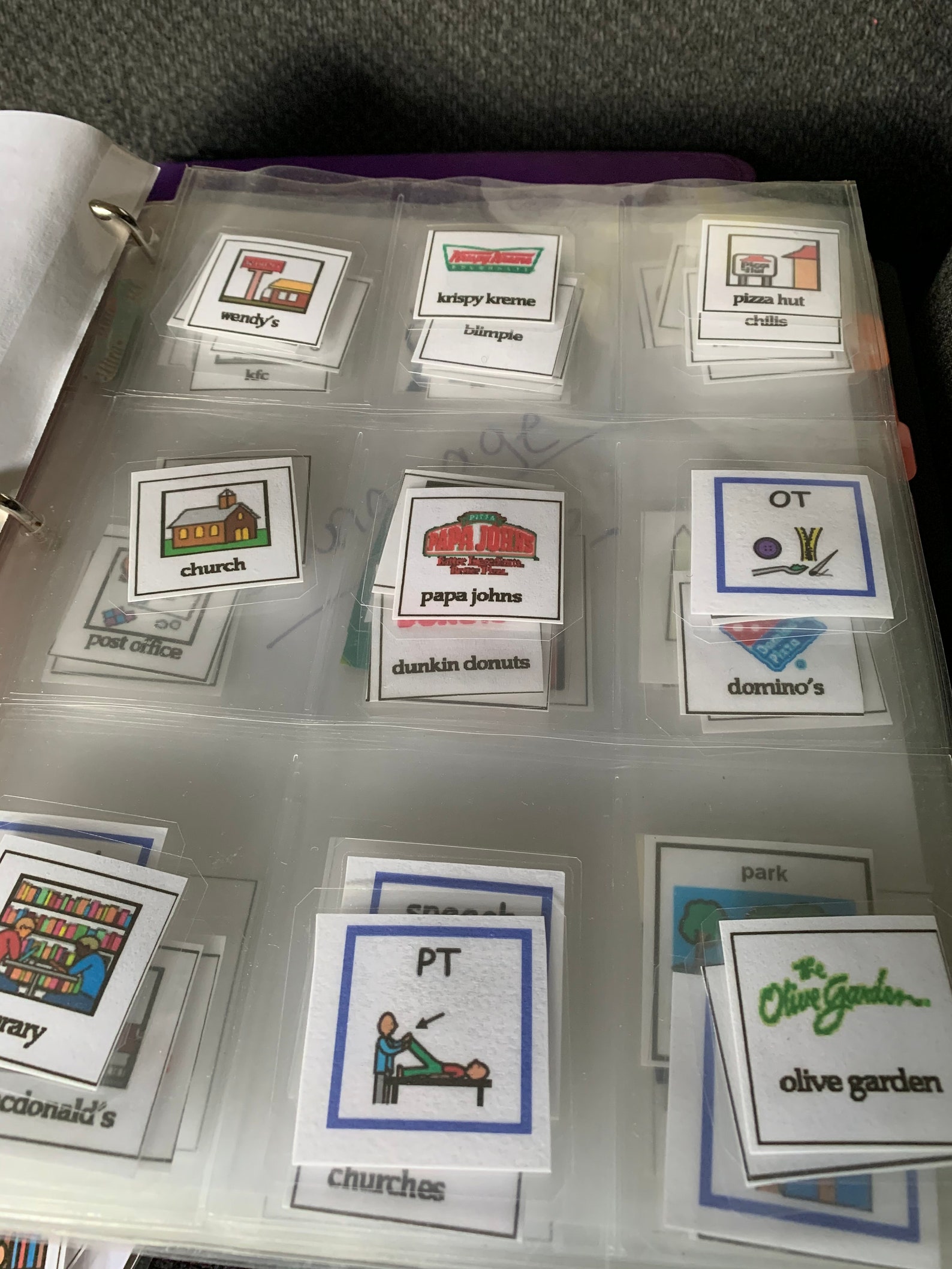 Customized PECS Communication Boards and Cards - Etsy