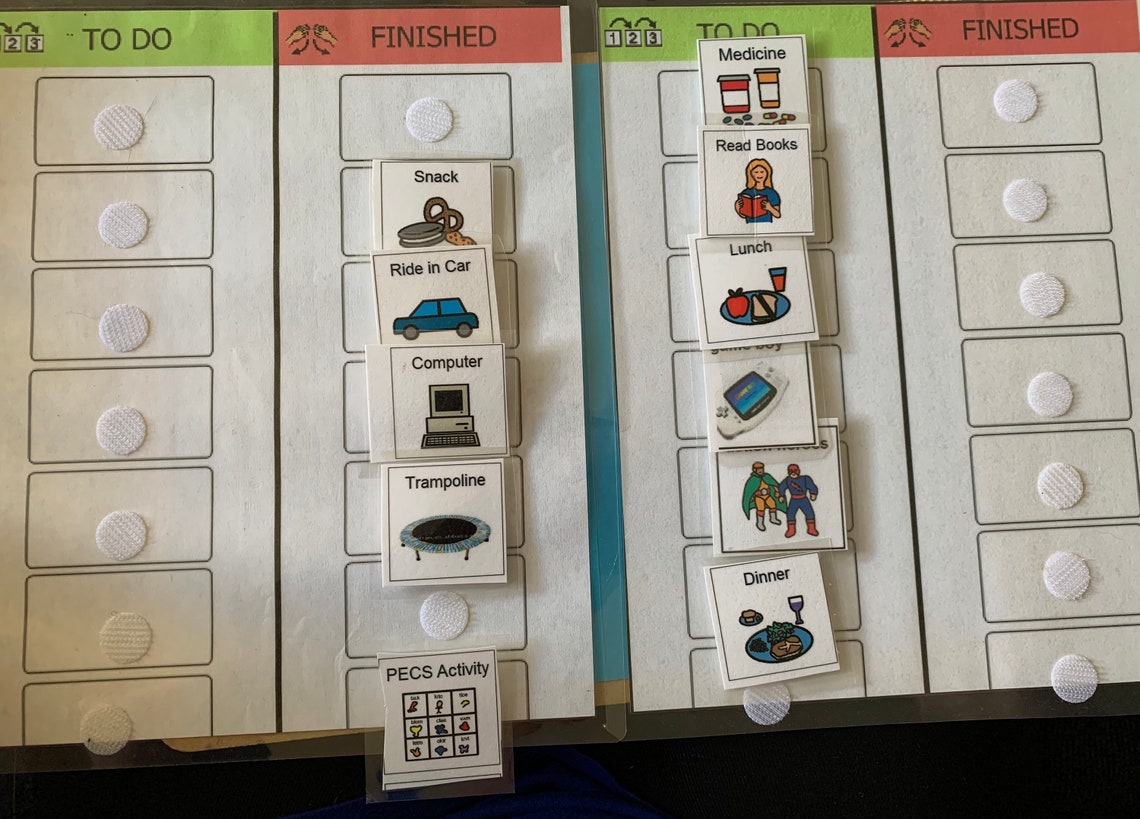 Customized PECS Communication Boards and Cards - Etsy