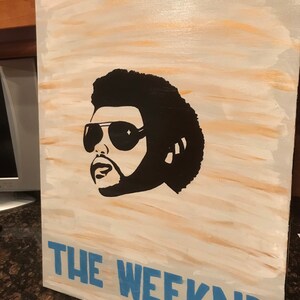 The Weeknd Silhouette - Etsy Hong Kong