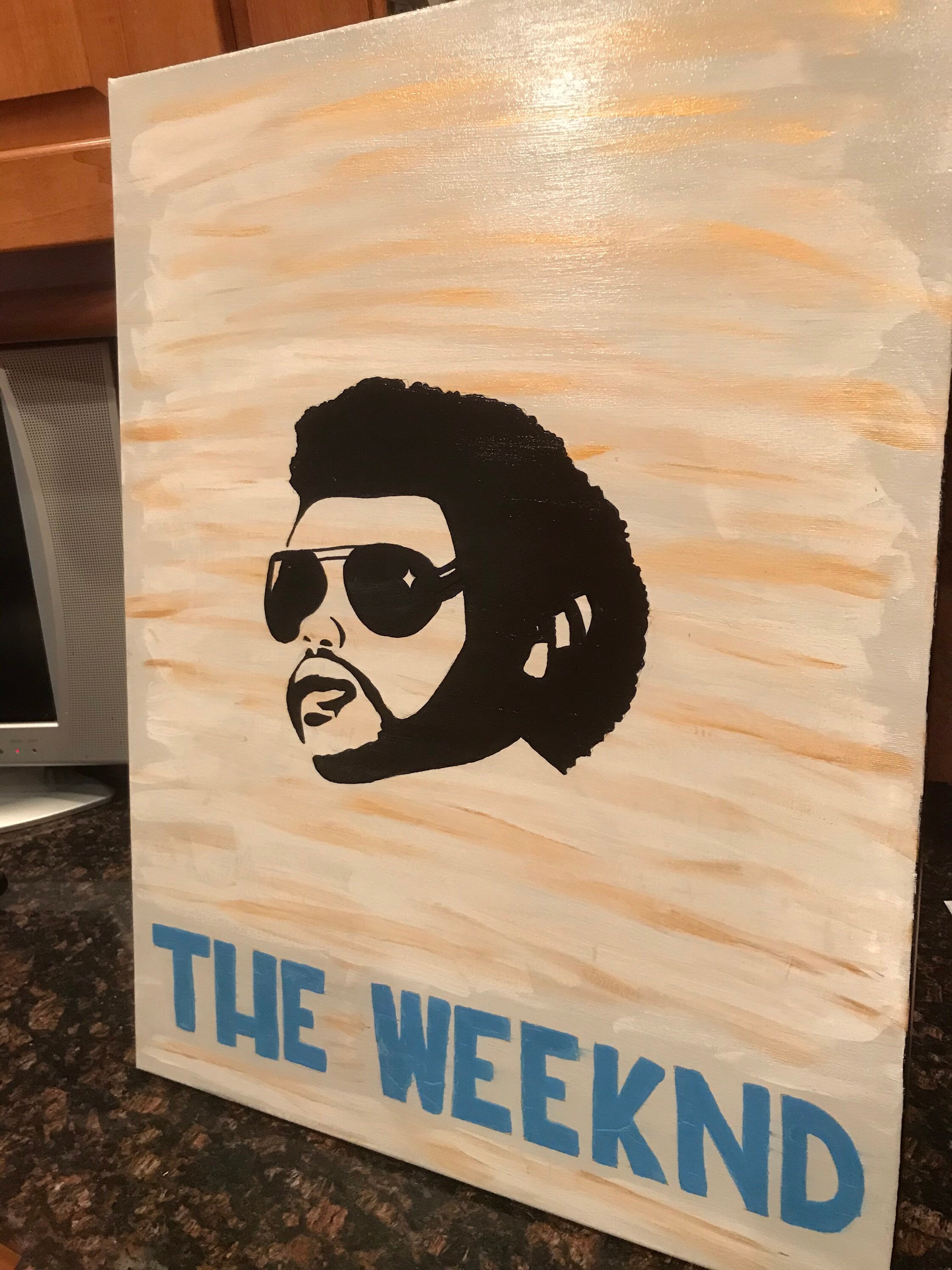 The Weeknd Silhouette - Etsy