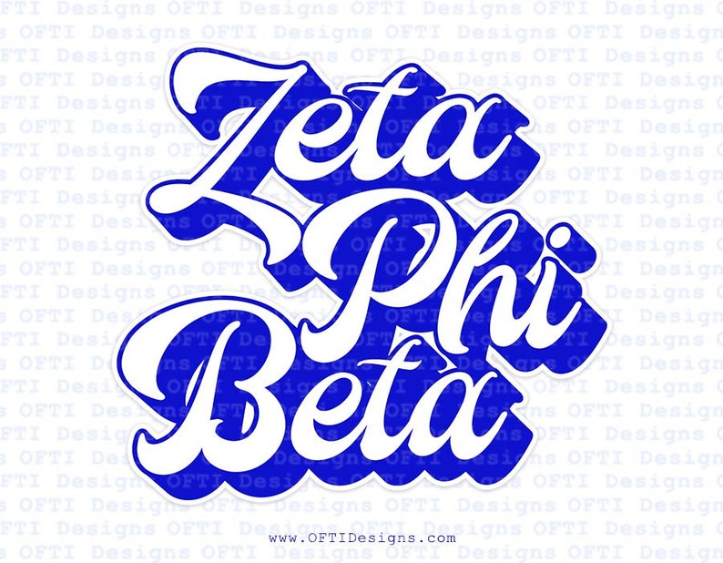Zeta Svg Zeta Phi Beta Sorority Svg Zeta Phi Beta Sorority | Etsy