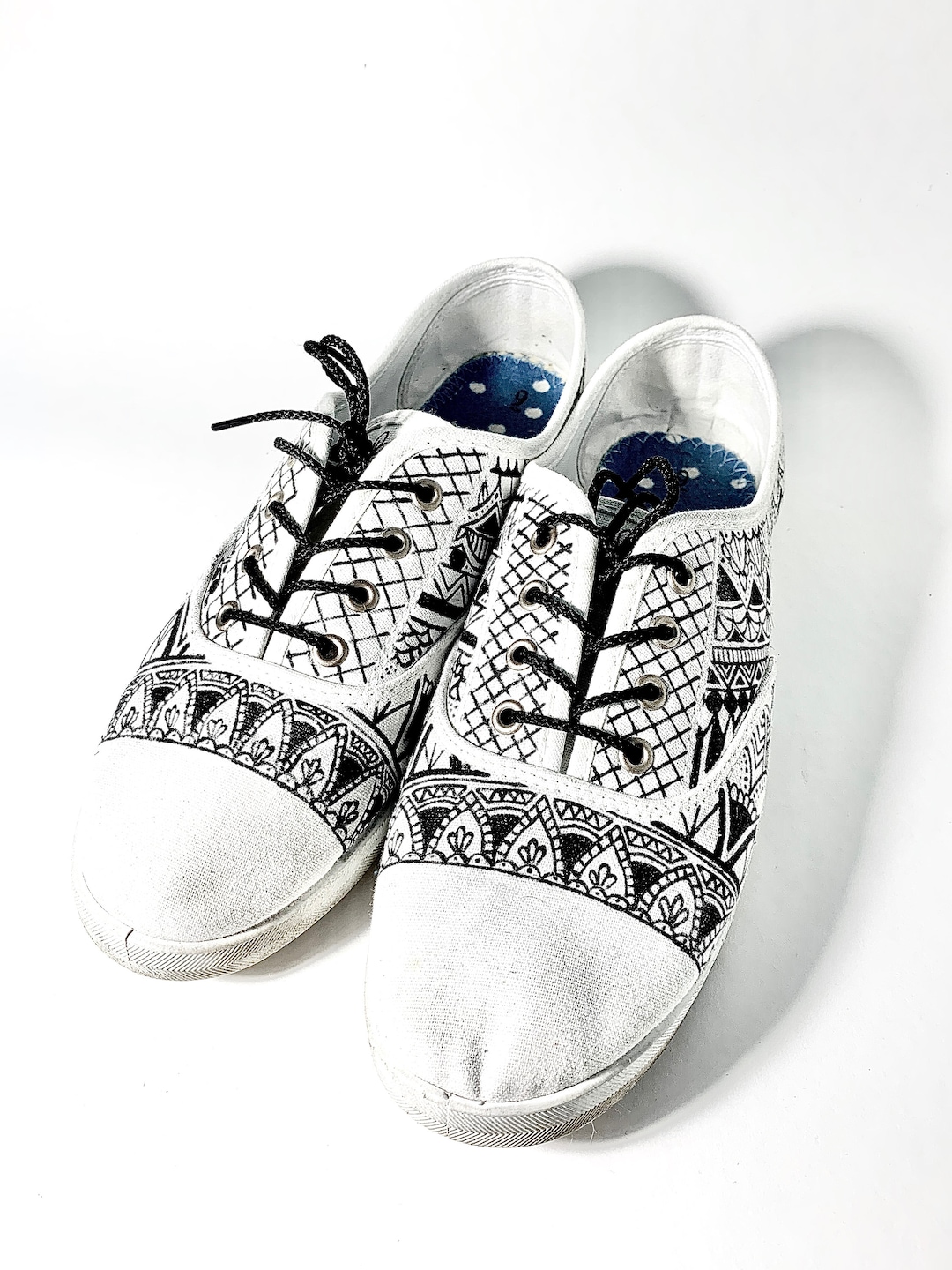 Mandala Shoes - Etsy