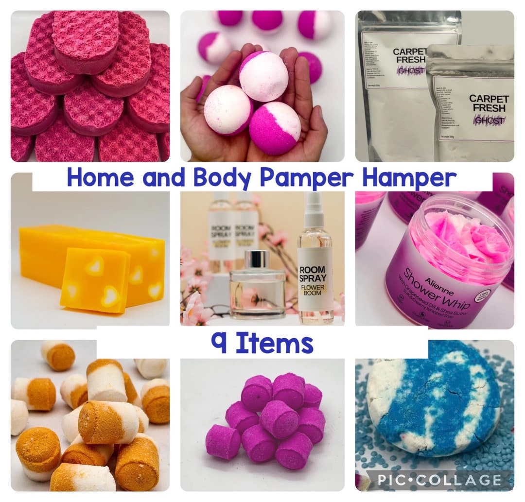 Home Pamper Hamper, Mothers Day Present , Birthday Gift, Bath Bombs ...