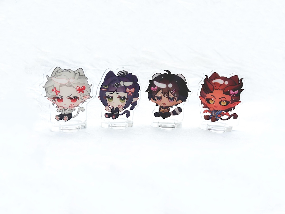 Bg3 Cat Mini Standees | Astarion, Shadowheart, Gortash, Raphael Baldur ...