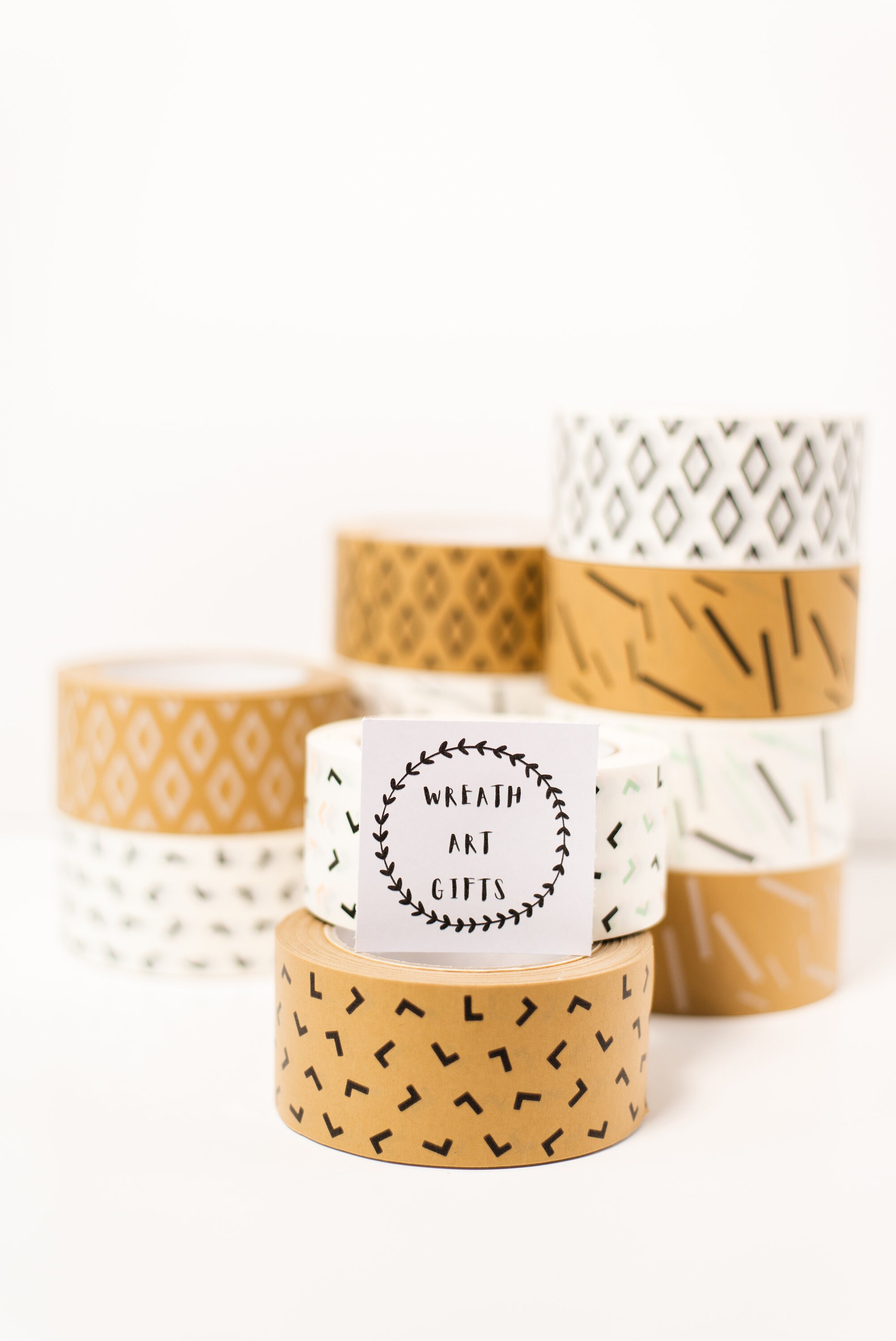 Kraft Packing Tape Designer Printed Packaging Tape-recycled | Etsy