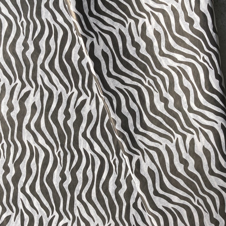 Zebra Print Tissue Paper Sheets Wedding Birthday Special - Etsy UK