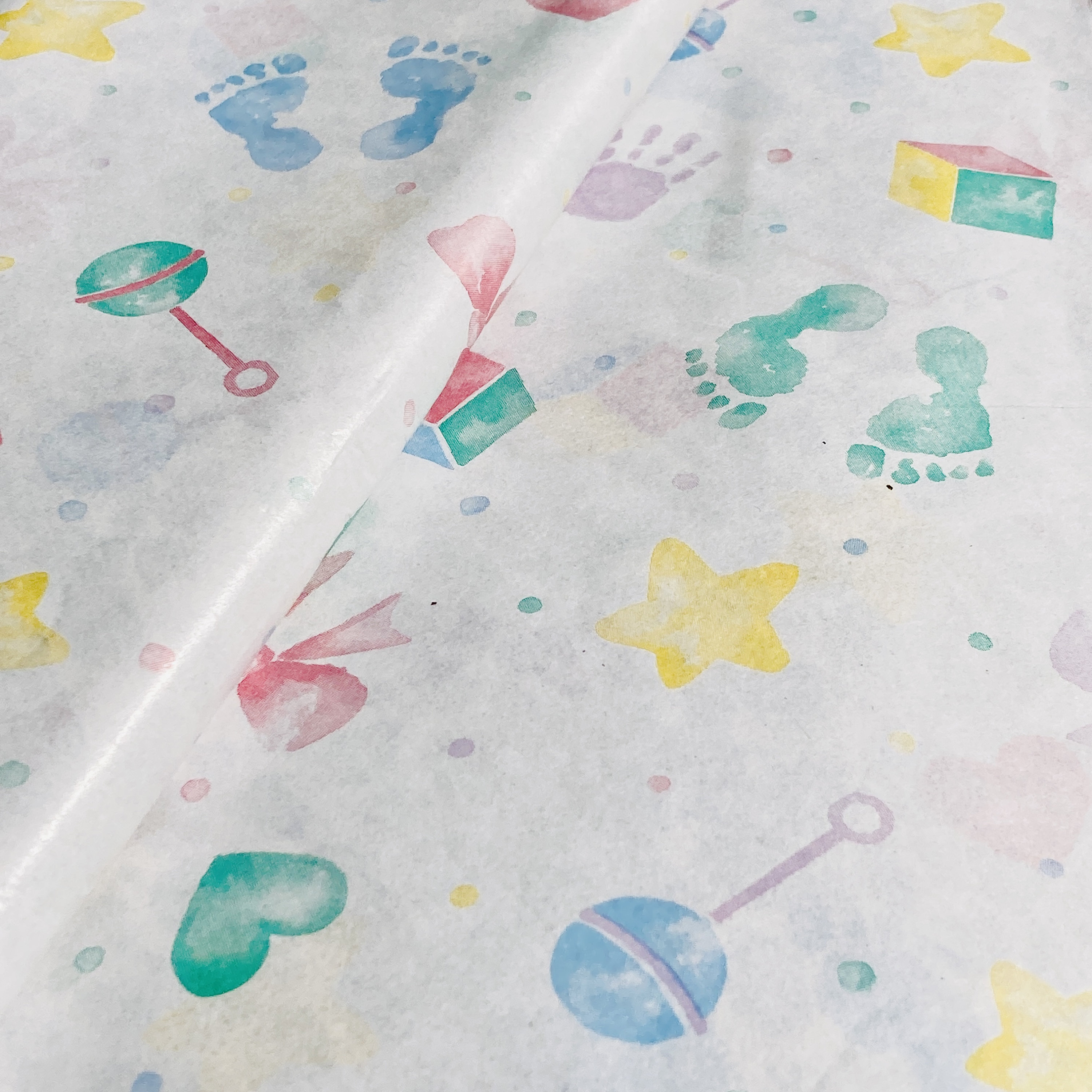 New Born Baby Tissue Paper Gift Wrap Baby Gift Wrapping - Etsy UK
