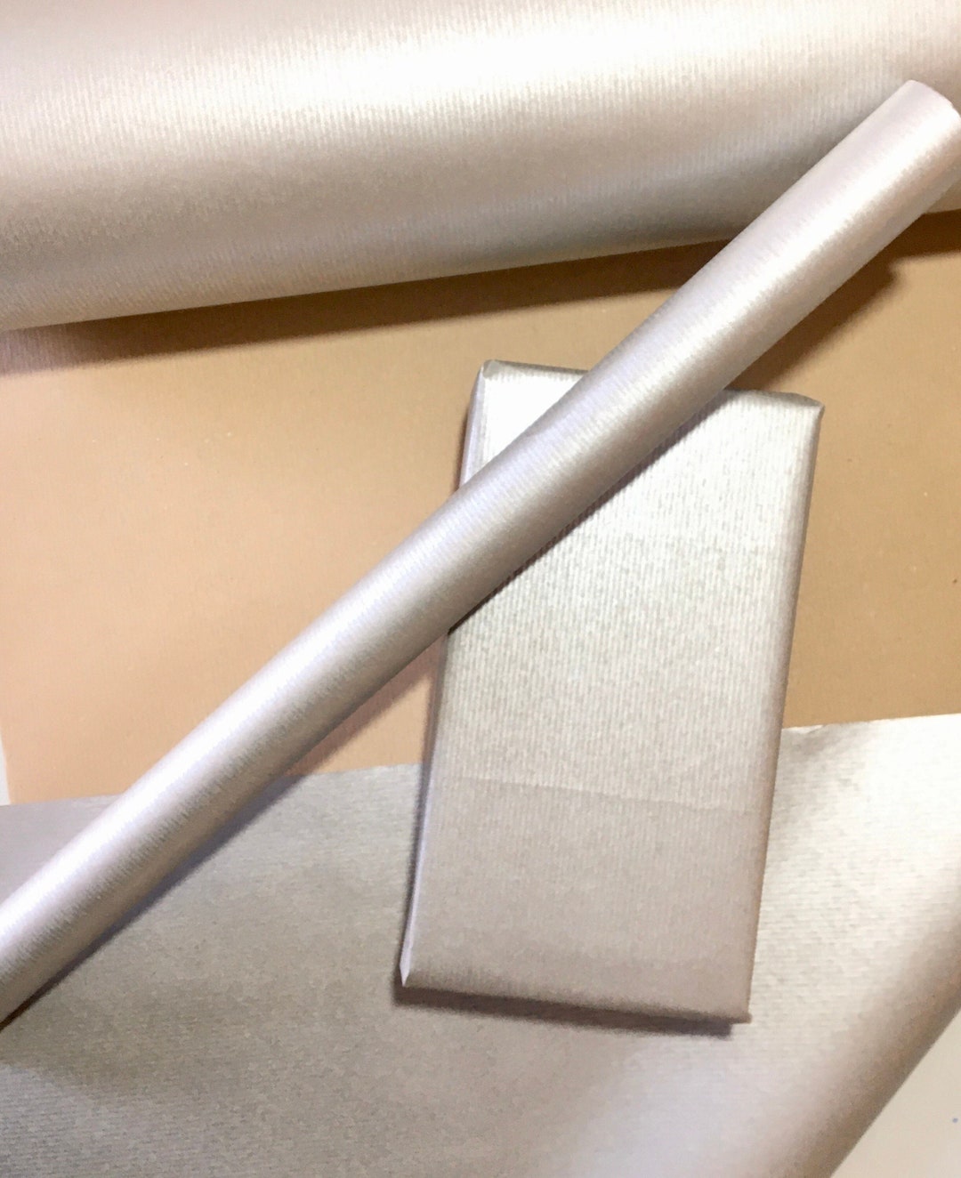 Silver Eco Friendly Wrapping Paper, Gift Wrapping Paper, Silver, Eco ...