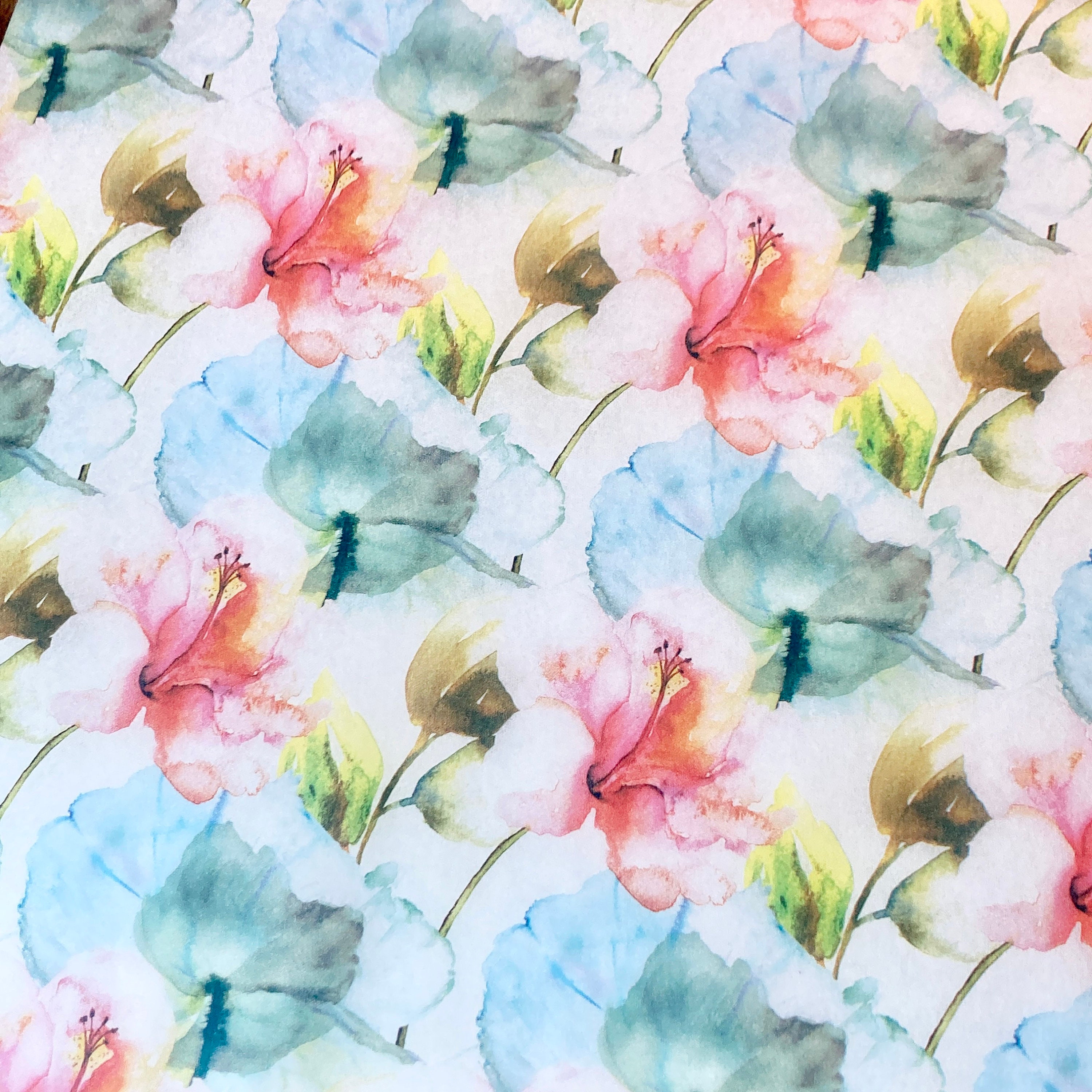 Floral Printed Tissue Paper