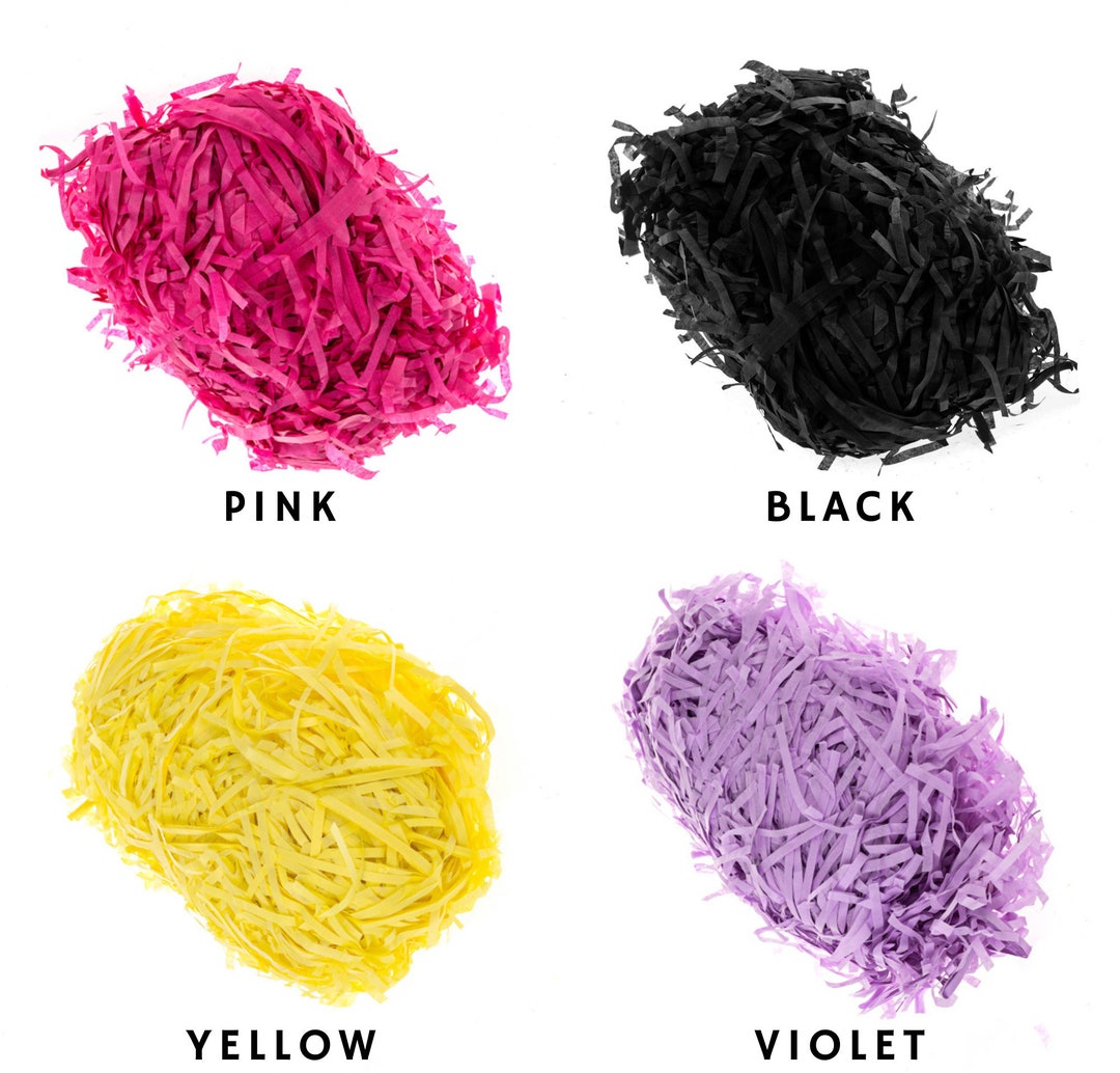 Coloured Shredded Paper-box Hamper Gift Bag Fillers-packaging Supplies ...