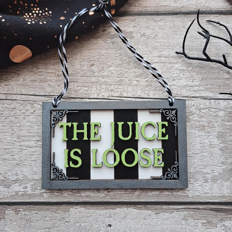 Beetle Juice Signs - Etsy