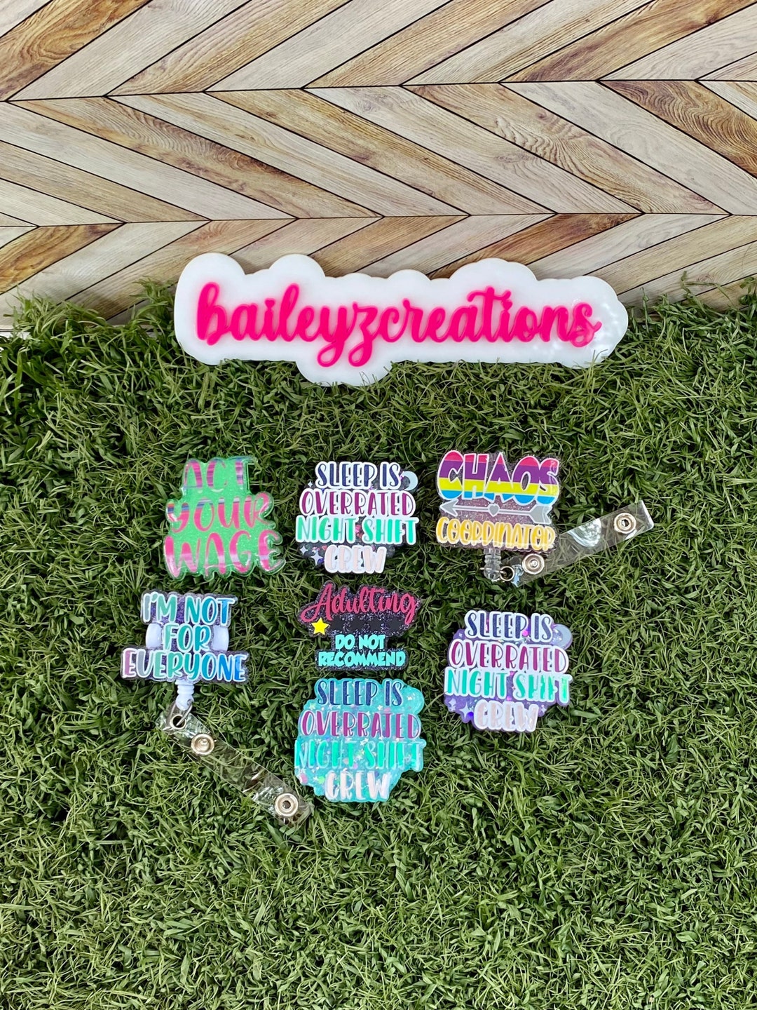 Humor Badge Reel, Funny Badge Reels, Badge Reel, Nurse Badge Badge ...