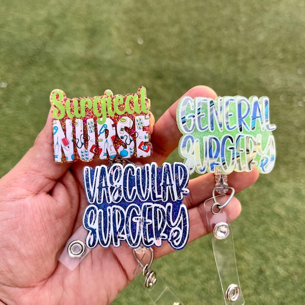 Cute Badge Reel Surgery - Etsy