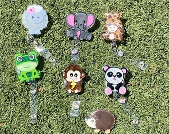 Monkey Badge Reel | Etsy