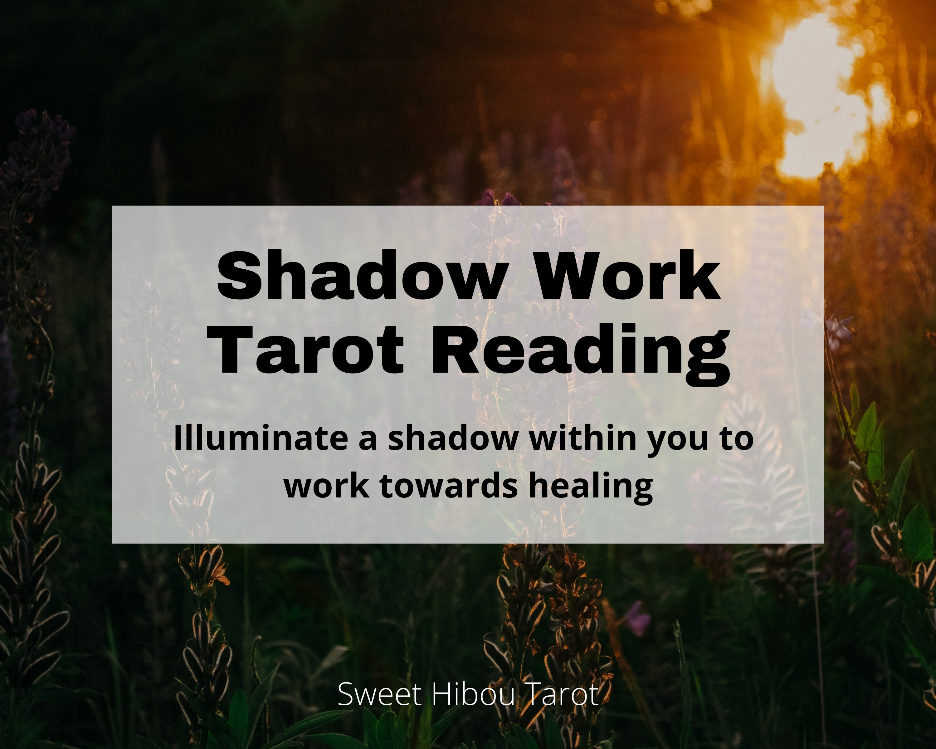 Shadow Work - Video Tarot Card Reading - in Depth and Detailed - Etsy