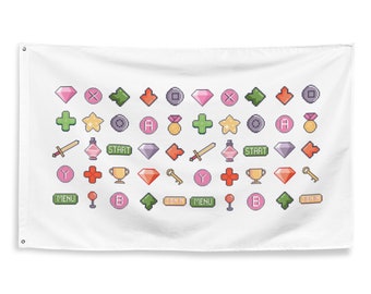 Video Game Flag - Etsy